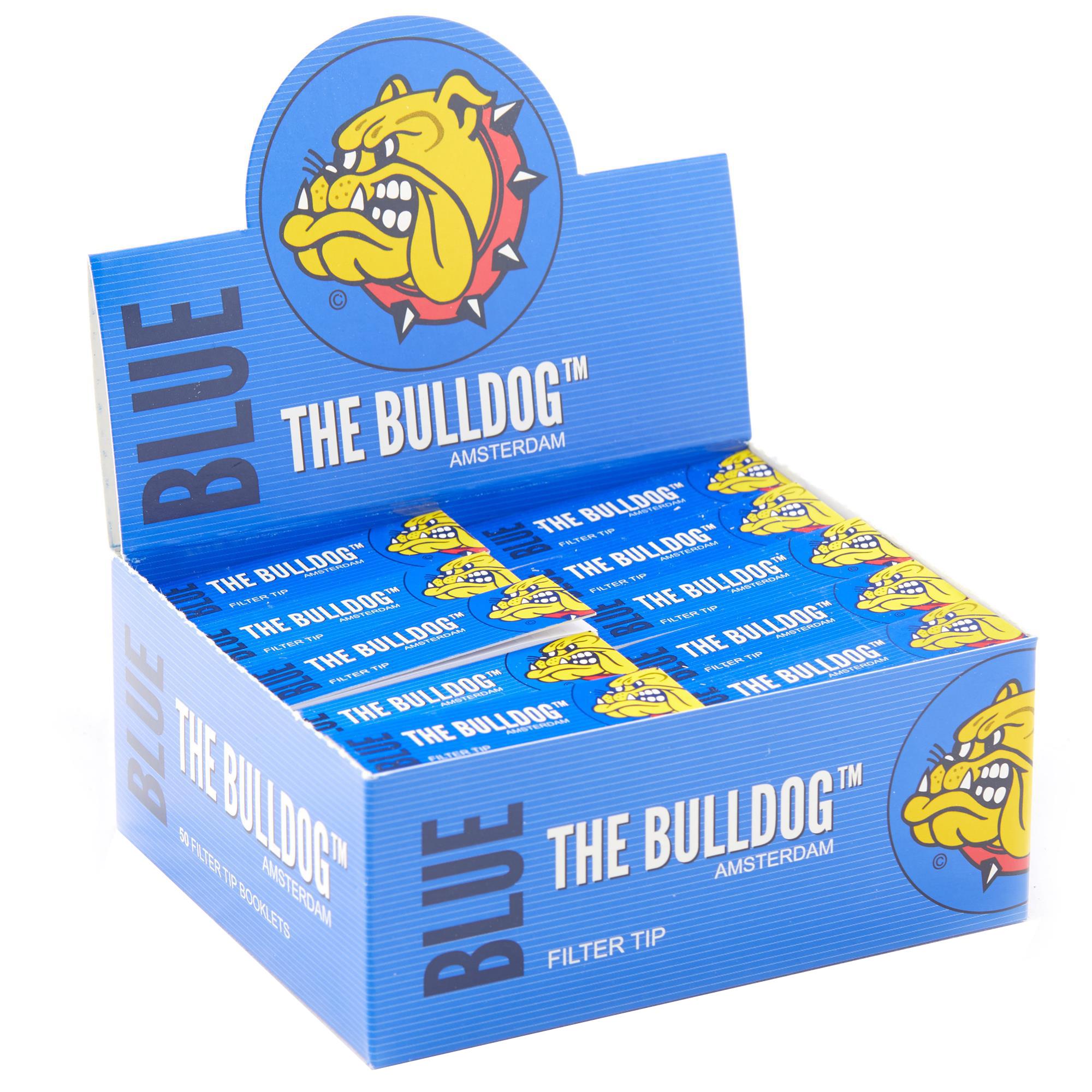 Bulldog Blue Tips Rolling Papers & Supplies | GoSensi