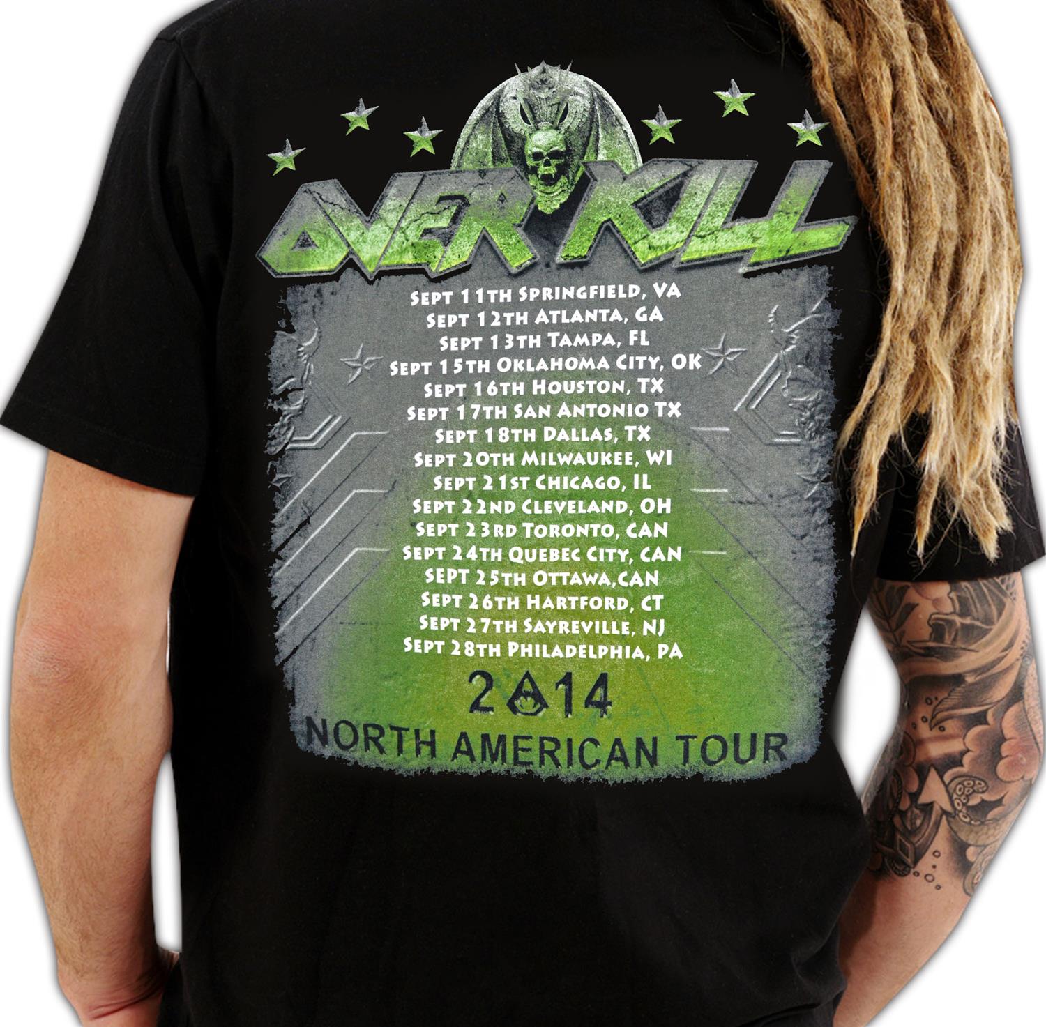 Overkill White Devil Armory T-Shirt