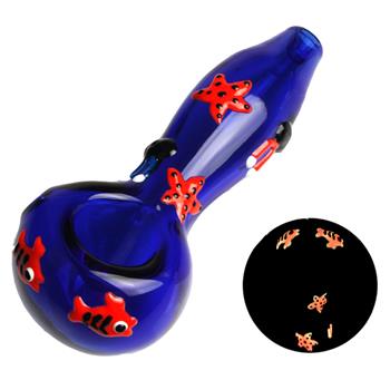 Glowy Fish Spoon Pipe Hand Pipes | GoSensi