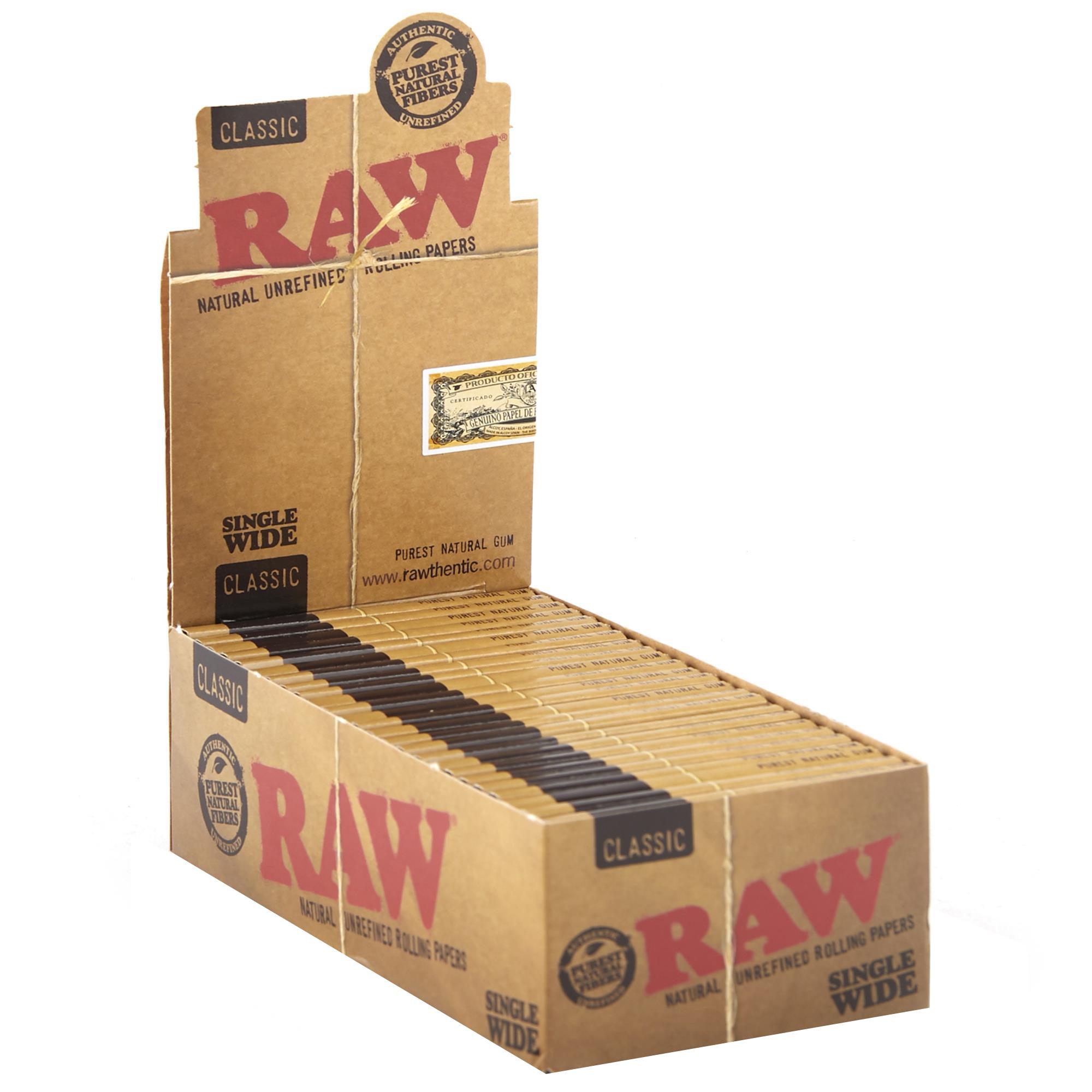 Raw Classic 1.0 Double Feed Rolling Papers & Supplies | GoSensi