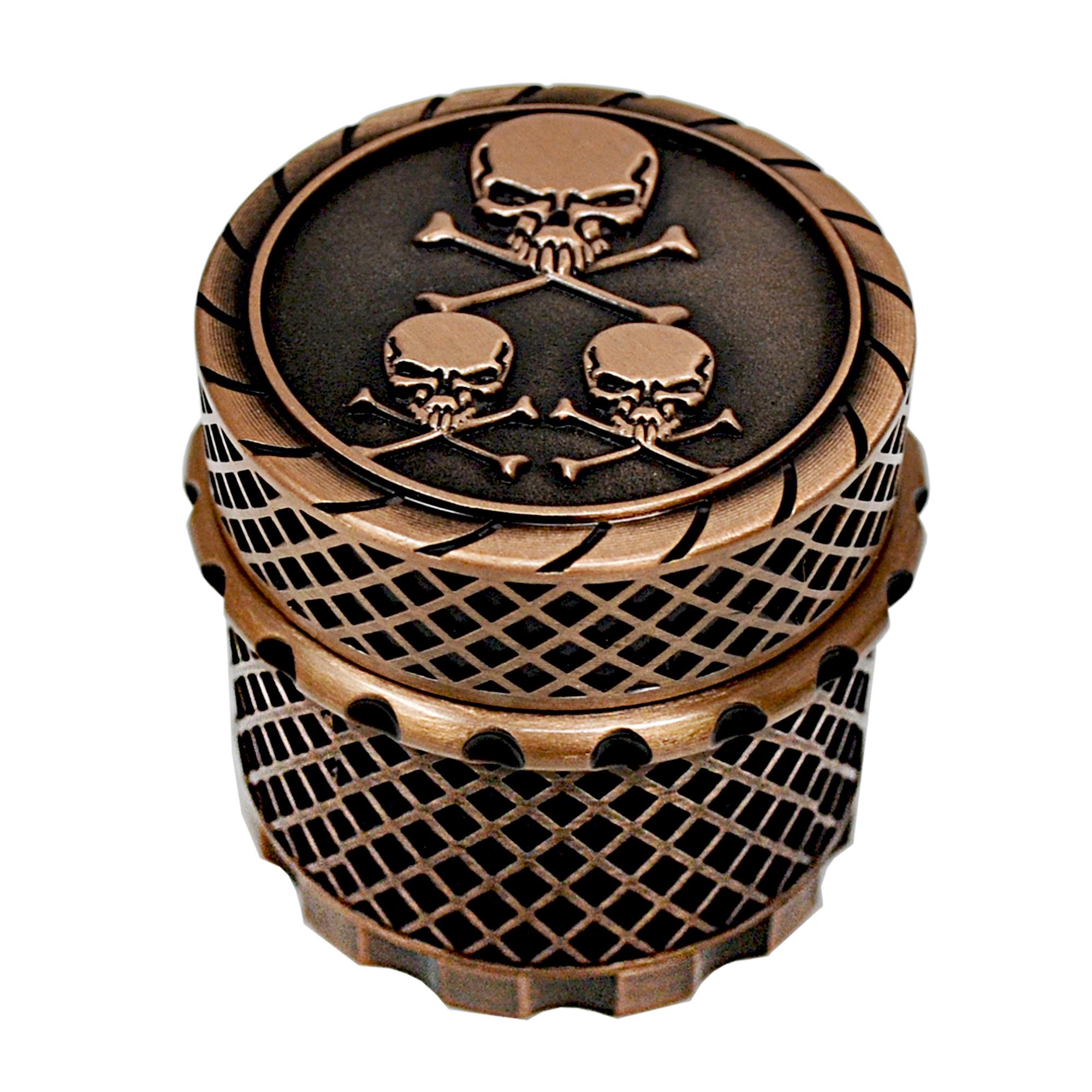 Skull Design Grinder Rolling Papers & Supplies | GoSensi