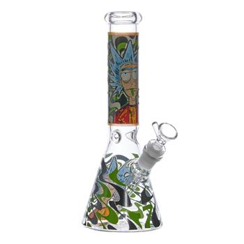 Rick & Morty Toad Lick Rick Glass Beaker Bong Bongs | GoSensi